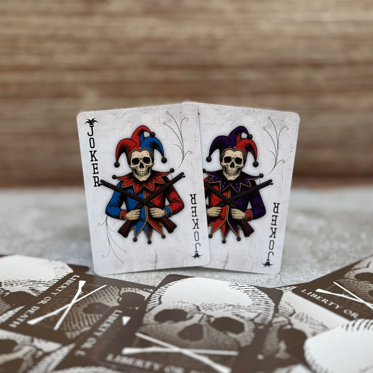 “Liberty or Death” – Premium Casino-Grade Patriotic Playing Cards | St ...